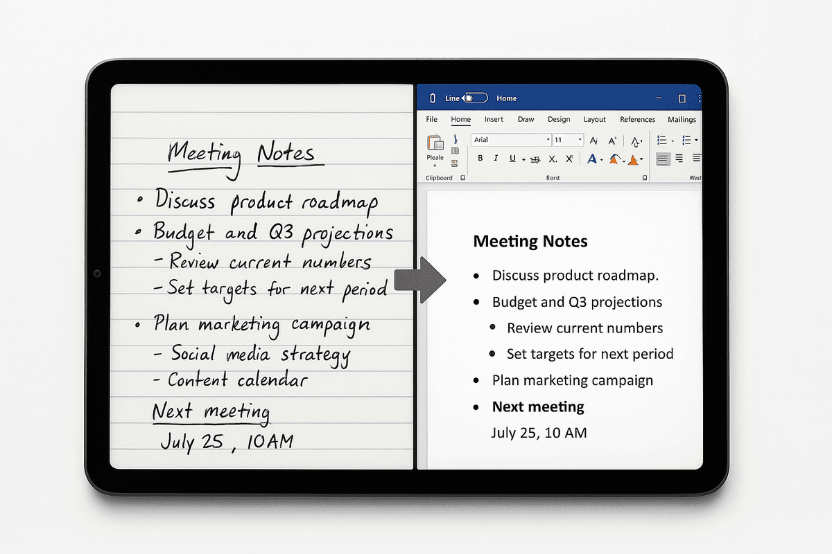 Copywrite | Convert handwriting image to text for free